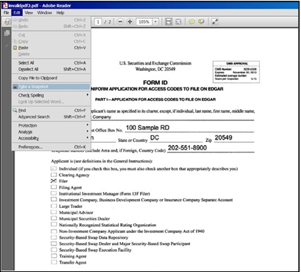 SEC.gov | Save Authenticating Document as a PDF File in Adobe Acrobat or Reader